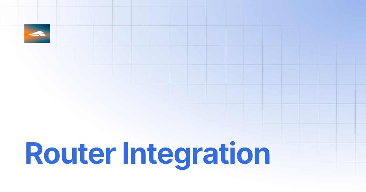 Router Integration | XPress protocol